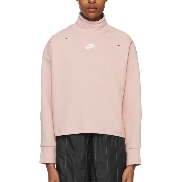 Nike | Tops | Nike Tech Fleece Mock Neck | Poshmark